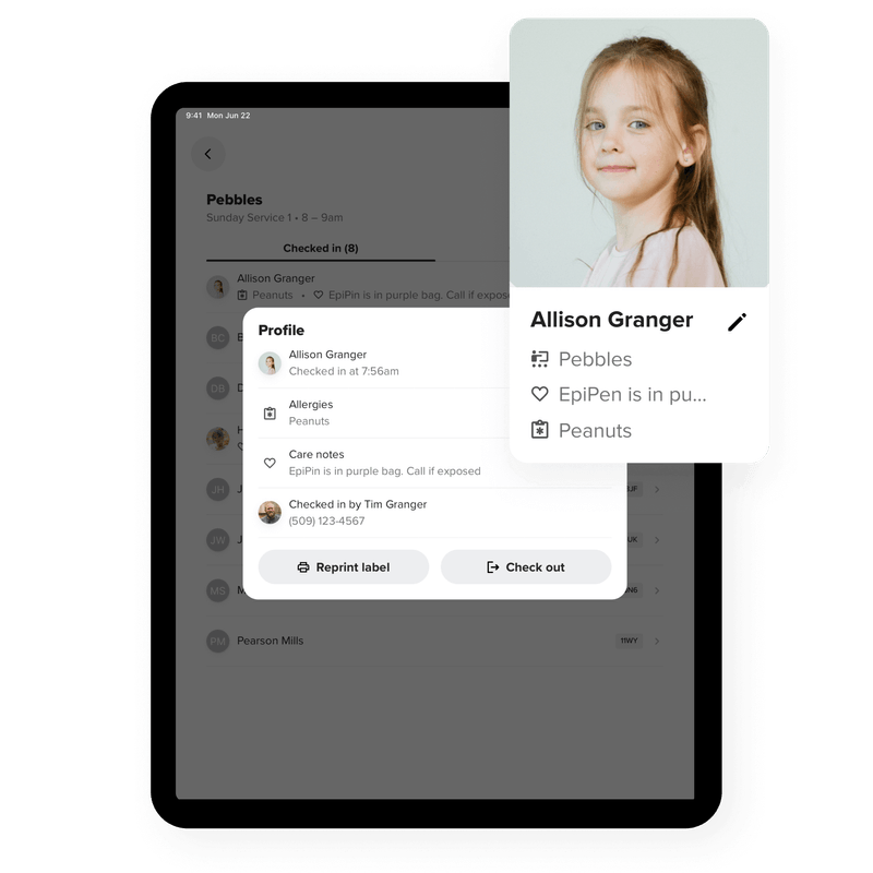 Check In | Subsplash Check In